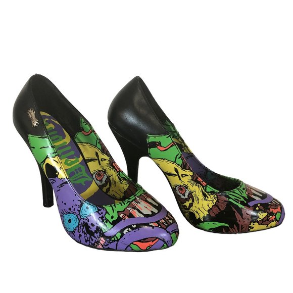Demonia | Shoes | Demonia Multicolor Zombie Pumps Size 6 | Poshmark